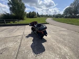 Black Harley-Davidson FLHTK 2020 in Riga, with an engine capacity of 1.87 L and mileage of 26 thousand km for 19900 €, photo 6 on AUTOMOTO.COM.LV