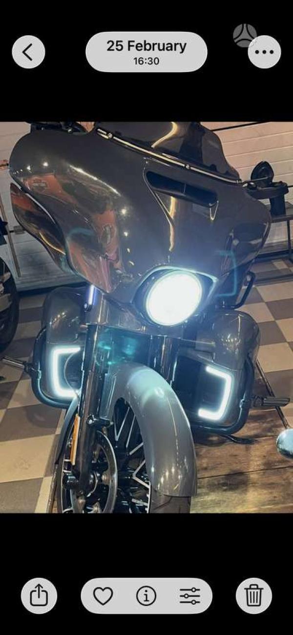 Harley-Davidson FLHTK 2014 in Skuodas, with an engine capacity of 1.70 L and mileage of 53 thousand km for 12300 €, photo 8 on AUTOMOTO.COM.LV