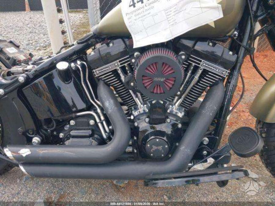 Zaļš Harley-Davidson FLS 2017 Klaipėda, ar dzinēja tilpumu 1.80 L un nobraukumu 9 tūkst. km par 6000 €, foto 8 vietnē AUTOMOTO.COM.LV