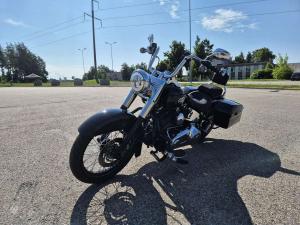 Melns Harley-Davidson FLSTC 2010 Utena, ar dzinēja tilpumu 1.60 L un nobraukumu 43 tūkst. km par 8300 €, foto 8 vietnē AUTOMOTO.COM.LV