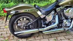 Zaļš Harley-Davidson FLSTC 2004 Rīga, ar dzinēja tilpumu 1.45 L un nobraukumu 42 tūkst. km par 7800 €, foto 4 vietnē AUTOMOTO.COM.LV