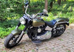 Zaļš Harley-Davidson FLSTC 2004 Rīga, ar dzinēja tilpumu 1.45 L un nobraukumu 42 tūkst. km par 7800 €, foto 7 vietnē AUTOMOTO.COM.LV