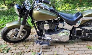 Zaļš Harley-Davidson FLSTC 2004 Rīga, ar dzinēja tilpumu 1.45 L un nobraukumu 42 tūkst. km par 7800 €, foto 9 vietnē AUTOMOTO.COM.LV
