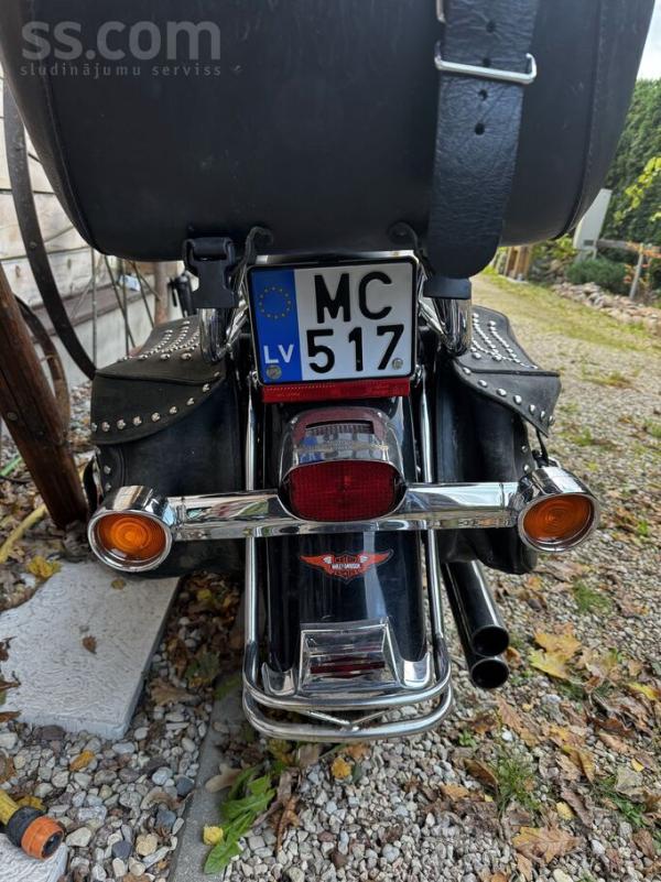 Harley-Davidson FLSTC 1986 in Riga, with an engine capacity of 1.40 L and mileage of 0 thousand km for 12000 €, photo 10 on AUTOMOTO.COM.LV