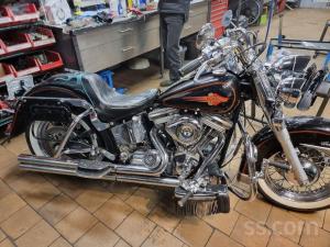 Harley-Davidson FLSTC 1986 Rīga, ar dzinēja tilpumu 1.40 L un nobraukumu 0 tūkst. km par 11000 €, foto  vietnē AUTOMOTO.COM.LV