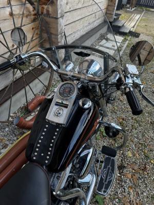 Harley-Davidson FLSTC 1986 Rīga, ar dzinēja tilpumu 1.40 L un nobraukumu 0 tūkst. km par 11000 €, foto 8 vietnē AUTOMOTO.COM.LV