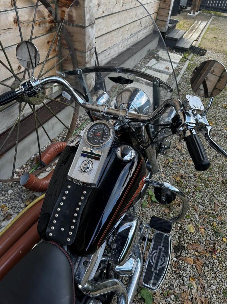 Harley-Davidson FLSTC 1986 Rīga, ar dzinēja tilpumu 1.40 L un nobraukumu 0 tūkst. km par 11000 €, foto 8 vietnē AUTOMOTO.COM.LV