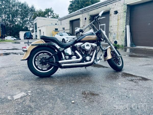 Harley-Davidson FLSTC 1997 Rīga, ar dzinēja tilpumu 1.34 L un nobraukumu 0 tūkst. km par 7300 €, foto 3 vietnē AUTOMOTO.COM.LV