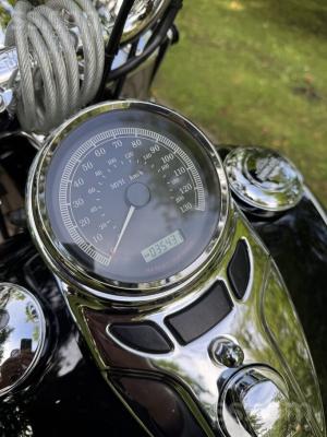 Harley-Davidson FLSTC 2009 in Riga, with an engine capacity of 1.58 L and mileage of 0 thousand km for 9650 €, photo 8 on AUTOMOTO.COM.LV