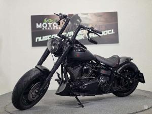 Black Harley-Davidson FLSTF 2008 in Panevezys, with an engine capacity of 1.60 L and mileage of 67 thousand km for 10650 €, photo 5 on AUTOMOTO.COM.LV