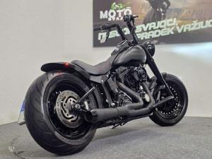 Black Harley-Davidson FLSTF 2008 in Panevezys, with an engine capacity of 1.60 L and mileage of 67 thousand km for 10650 €, photo 9 on AUTOMOTO.COM.LV