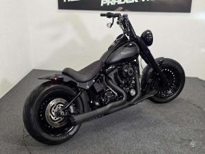 Black Harley-Davidson FLSTF 2008 in Panevezys, with an engine capacity of 1.60 L and mileage of 67 thousand km for 10650 €, photo 10 on AUTOMOTO.COM.LV