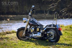 Harley-Davidson FLSTF 1998 in Riga, with an engine capacity of 1.34 L and mileage of 0 thousand km for 8900 €, photo 1 on AUTOMOTO.COM.LV