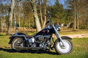 Harley-Davidson FLSTF 1998 in Riga, with an engine capacity of 1.34 L and mileage of 0 thousand km for 8900 €, photo 5 on AUTOMOTO.COM.LV