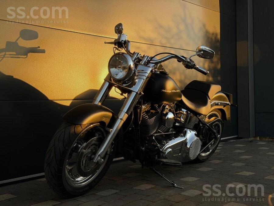Harley-Davidson FLSTF 2009 in Riga, with an engine capacity of 1.58 L and mileage of 0 thousand km for 12800 €, photo 3 on AUTOMOTO.COM.LV