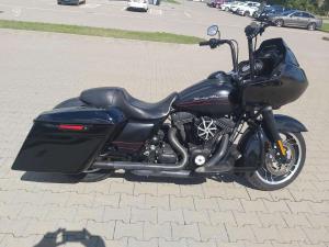 Black Harley-Davidson FLTR 2011 in Kaunas, with an engine capacity of 1.70 L and mileage of 50 thousand km for 11850 €, photo  on AUTOMOTO.COM.LV