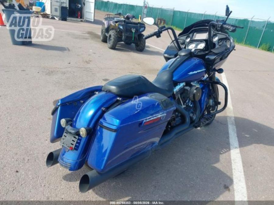 Zils Harley-Davidson FLTR Klaipėda, ar dzinēja tilpumu 0.00 L un nobraukumu 0 tūkst. km par 8500 €, foto 5 vietnē AUTOMOTO.COM.LV
