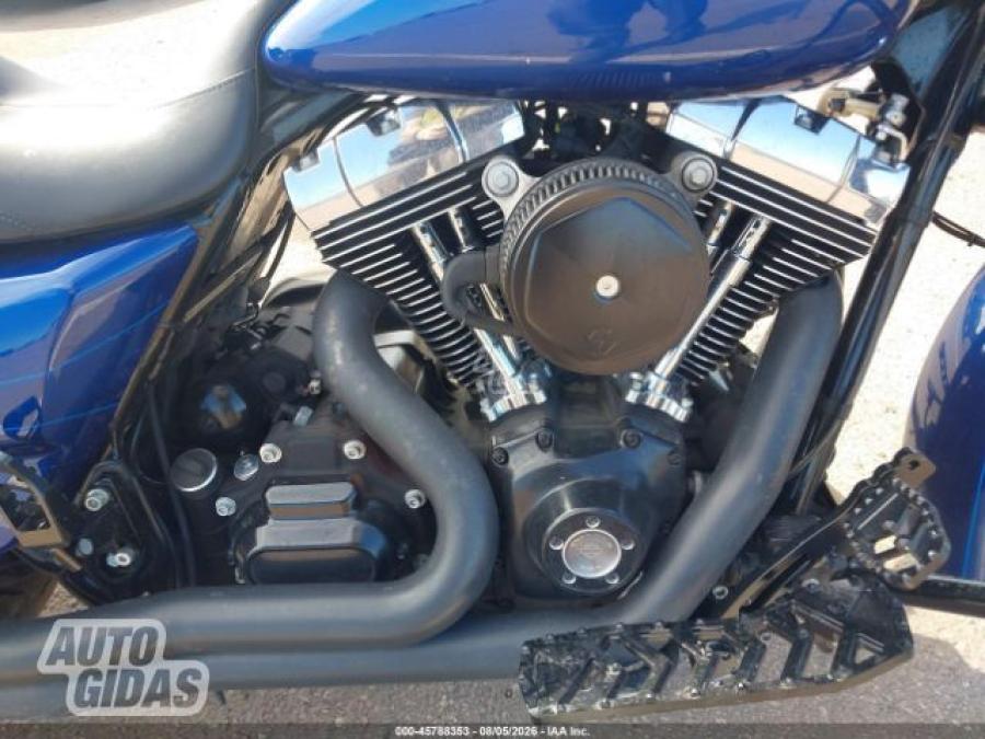 Zils Harley-Davidson FLTR Klaipėda, ar dzinēja tilpumu 0.00 L un nobraukumu 0 tūkst. km par 8500 €, foto 9 vietnē AUTOMOTO.COM.LV
