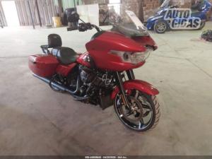 Sarkans Harley-Davidson FLTR Klaipėda, ar dzinēja tilpumu 0.00 L un nobraukumu 0 tūkst. km par 11500 €, foto  vietnē AUTOMOTO.COM.LV