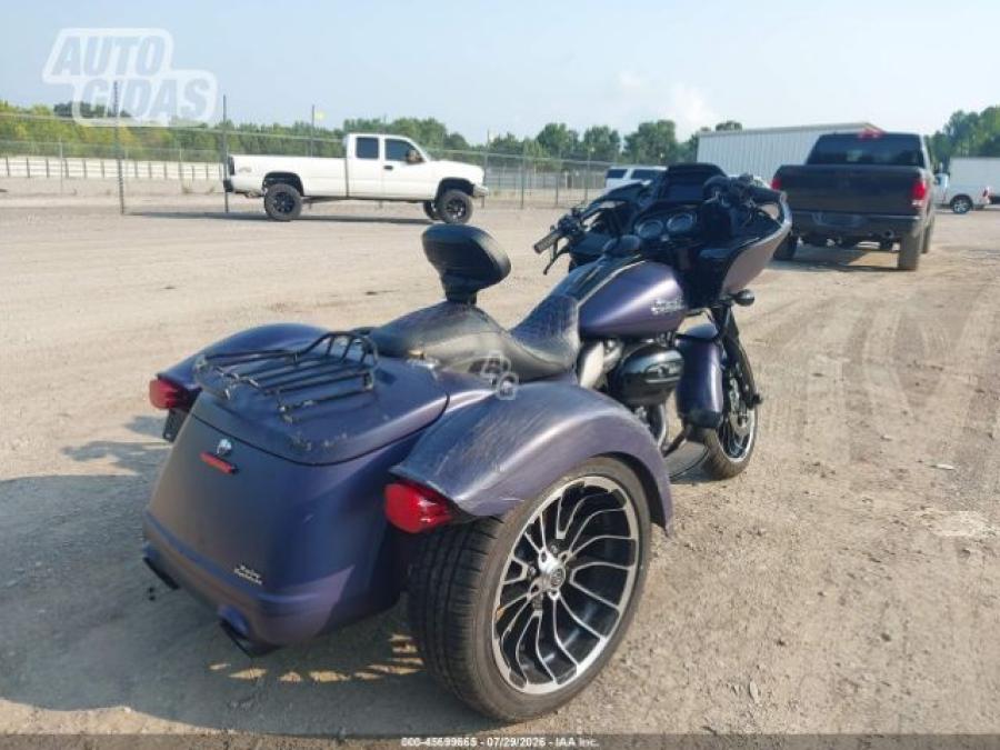 Violets Harley-Davidson FLTR Klaipėda, ar dzinēja tilpumu 0.00 L un nobraukumu 0 tūkst. km par 7400 €, foto 3 vietnē AUTOMOTO.COM.LV