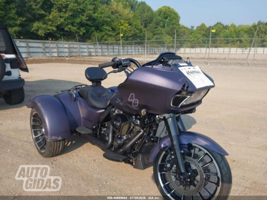 Violets Harley-Davidson FLTR Klaipėda, ar dzinēja tilpumu 0.00 L un nobraukumu 0 tūkst. km par 7400 €, foto 13 vietnē AUTOMOTO.COM.LV