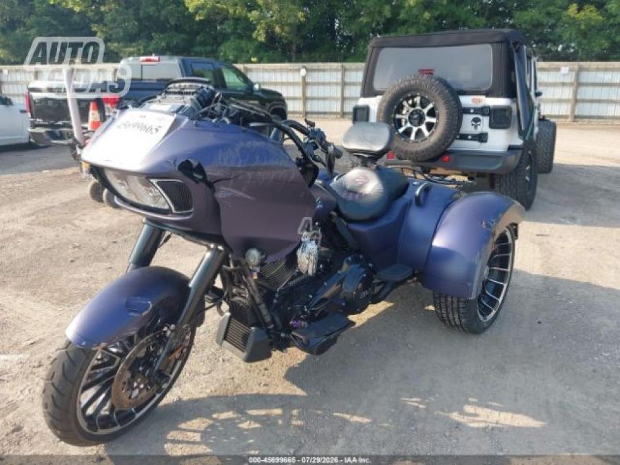 Violets Harley-Davidson FLTR Klaipėda, ar dzinēja tilpumu 0.00 L un nobraukumu 0 tūkst. km par 7400 €, foto 14 vietnē AUTOMOTO.COM.LV