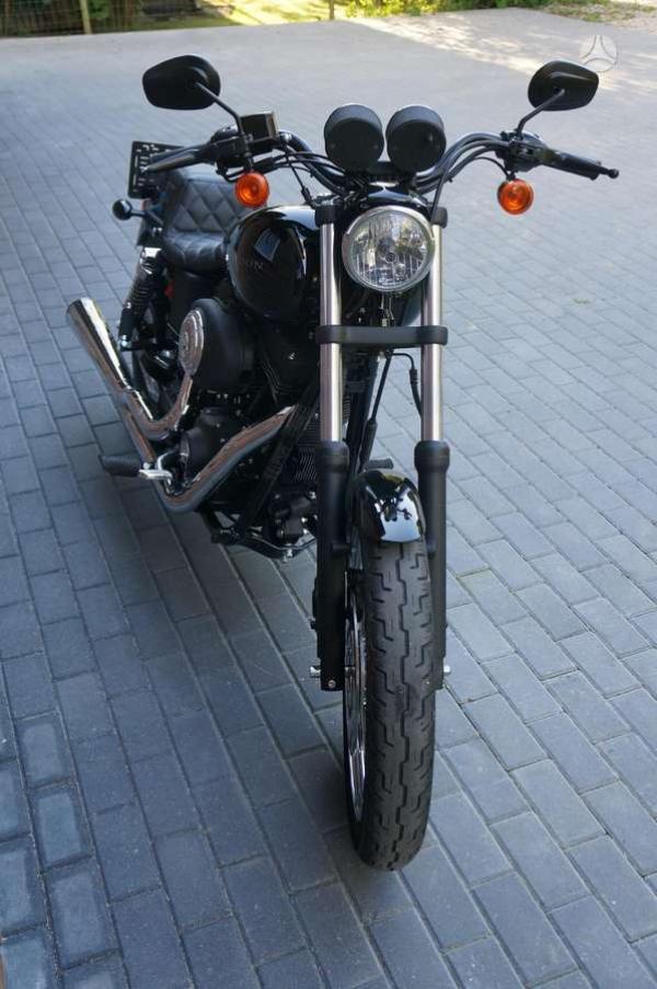 Black Harley-Davidson FXDX 1999 in Vilnius, with an engine capacity of 1.45 L and mileage of 35 thousand km for 6800 €, photo 10 on AUTOMOTO.COM.LV