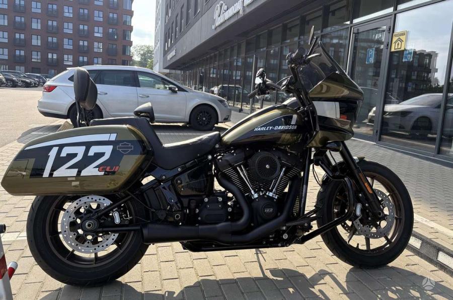Zaļš Harley-Davidson FXLRST 2022 Viļņa, ar dzinēja tilpumu 1.92 L un nobraukumu 21 tūkst. km par 19900 €, foto 1 vietnē AUTOMOTO.COM.LV