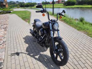 Black Harley-Davidson FXST 2024 in Kaunas, with an engine capacity of 0.00 L and mileage of 2 thousand km for 10400 €, photo 12 on AUTOMOTO.COM.LV