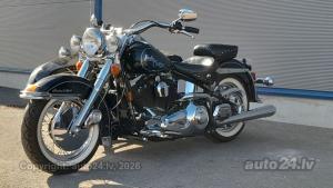 Черный Харли-Девидсон Heritage Softail 1992 в Тарту, объемом двигателя 1.34 л и пробегом 28 тыс. км за 19900 €, фото 7 на AUTOMOTO.COM.LV