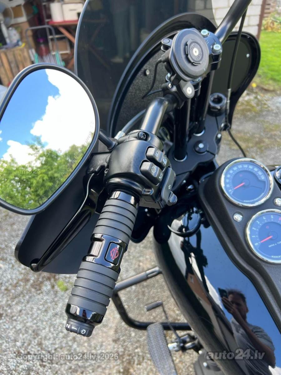 Black Harley-Davidson Low Rider 2020 in Rakvere, with an engine capacity of 1.87 L and mileage of 14 thousand km for 16000 €, photo 8 on AUTOMOTO.COM.LV