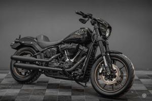 Melns Harley-Davidson Low Rider 2022 Kauņa, ar dzinēja tilpumu 1.92 L un nobraukumu 32 tūkst. km par 15500 €, foto  vietnē AUTOMOTO.COM.LV