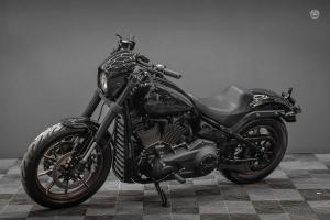 Black Harley-Davidson Low Rider 2022 in Kaunas, with an engine capacity of 1.92 L and mileage of 32 thousand km for 15500 €, photo 3 on AUTOMOTO.COM.LV