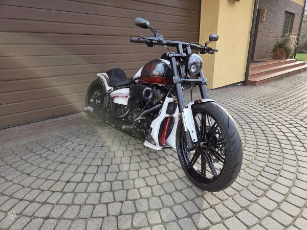 White Harley-Davidson Low Rider 2023 in Kaunas, with an engine capacity of 1.92 L and mileage of 2 thousand km for 23500 €, photo 7 on AUTOMOTO.COM.LV