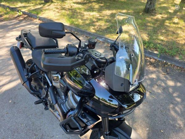 Black Harley-Davidson Pan America 2021 in Vilnius, with an engine capacity of 1.25 L and mileage of 18 thousand km for 9900 €, photo 9 on AUTOMOTO.COM.LV