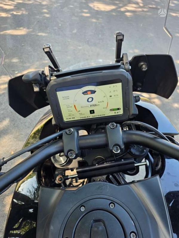 Black Harley-Davidson Pan America 2021 in Vilnius, with an engine capacity of 1.25 L and mileage of 18 thousand km for 9900 €, photo 10 on AUTOMOTO.COM.LV