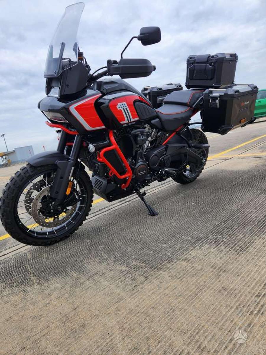 Harley-Davidson Pan America 2023 Viļņa, ar dzinēja tilpumu 1.25 L un nobraukumu 0 tūkst. km par 25999 €, foto 3 vietnē AUTOMOTO.COM.LV