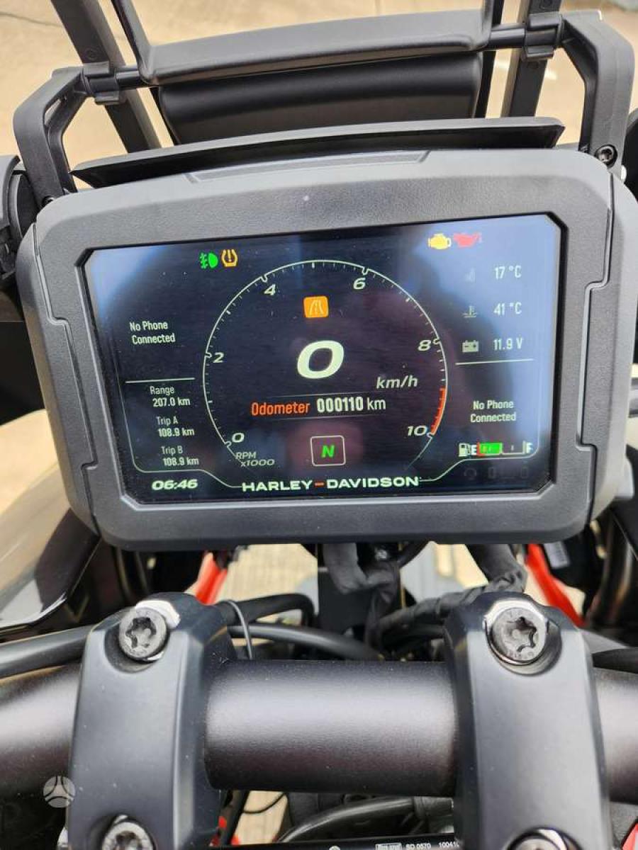 Harley-Davidson Pan America 2023 Viļņa, ar dzinēja tilpumu 1.25 L un nobraukumu 0 tūkst. km par 25999 €, foto 12 vietnē AUTOMOTO.COM.LV