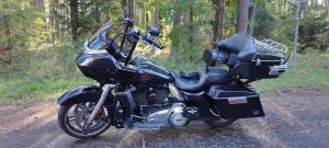 Black Harley-Davidson Road Glide 2013 in Vilnius, with an engine capacity of 1.70 L and mileage of 86 thousand km for 8849 €, photo  on AUTOMOTO.COM.LV