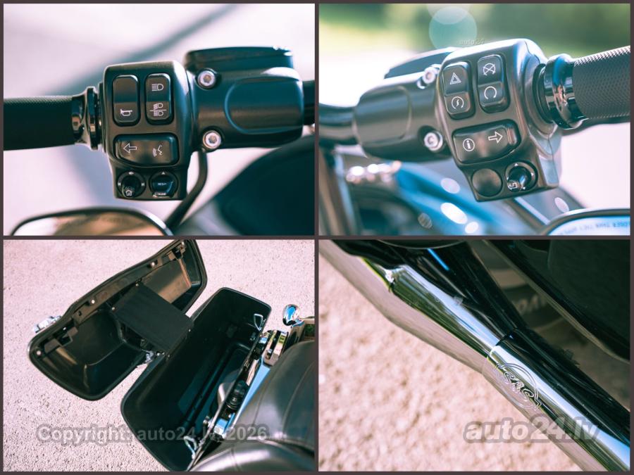 Melns Harley-Davidson Road Glide 2015 Tallina, ar dzinēja tilpumu 1.69 L un nobraukumu 41 tūkst. km par 13990 €, foto 17 vietnē AUTOMOTO.COM.LV