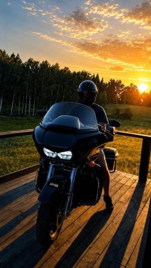 Black Harley-Davidson Road Glide 2016 in Jekabpils, with an engine capacity of 1.00 L and mileage of 16 thousand km for 14000 €, photo  on AUTOMOTO.COM.LV