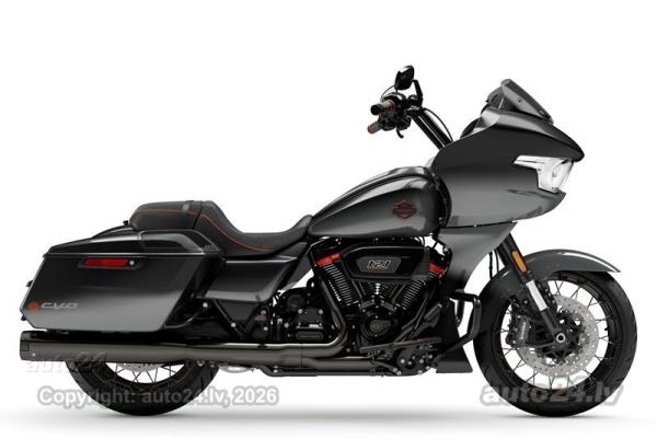 Black Harley-Davidson Road Glide 2026 in Tartu, with an engine capacity of 1.98 L and mileage of 1 thousand km for 55800 €, photo 1 on AUTOMOTO.COM.LV