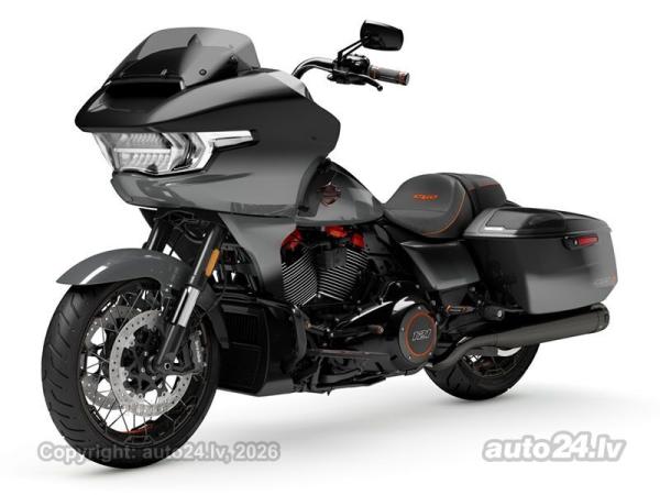 Black Harley-Davidson Road Glide 2026 in Tartu, with an engine capacity of 1.98 L and mileage of 1 thousand km for 55800 €, photo 4 on AUTOMOTO.COM.LV