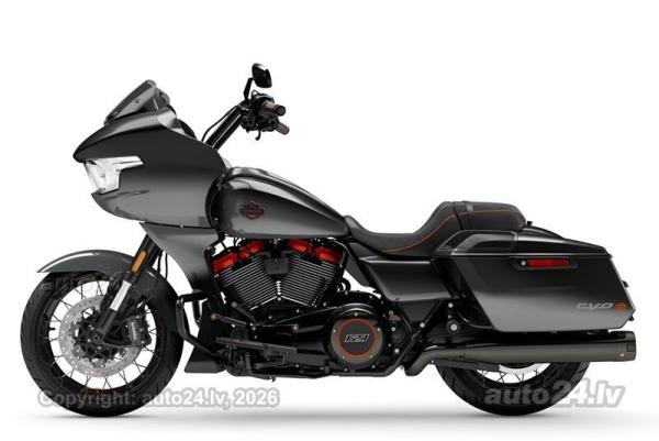 Melns Harley-Davidson Road Glide 2026 Tartu, ar dzinēja tilpumu 1.98 L un nobraukumu 1 tūkst. km par 55800 €, foto 2 vietnē AUTOMOTO.COM.LV