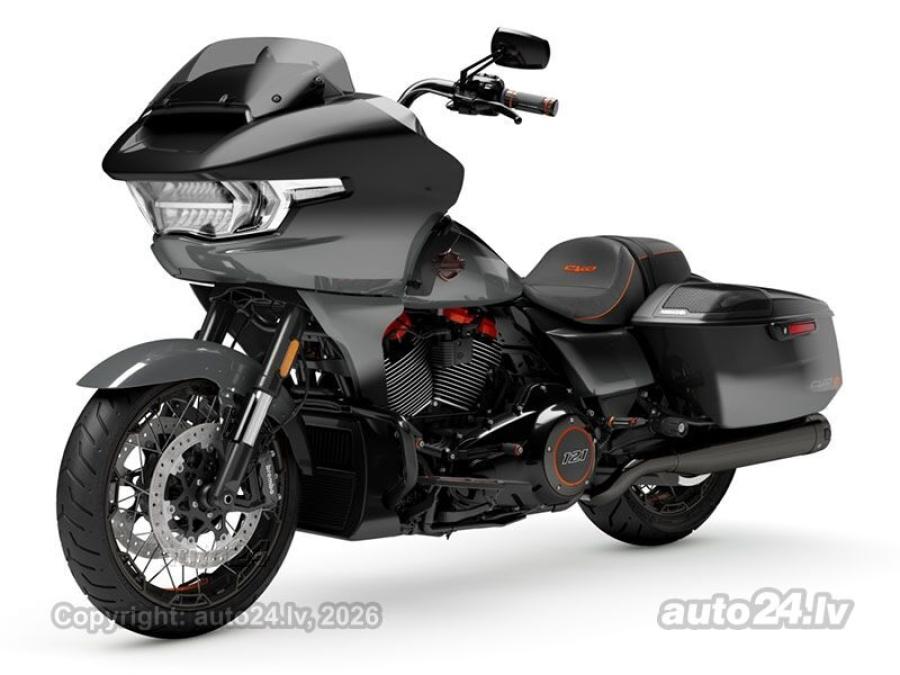 Melns Harley-Davidson Road Glide 2026 Tartu, ar dzinēja tilpumu 1.98 L un nobraukumu 1 tūkst. km par 55800 €, foto 4 vietnē AUTOMOTO.COM.LV