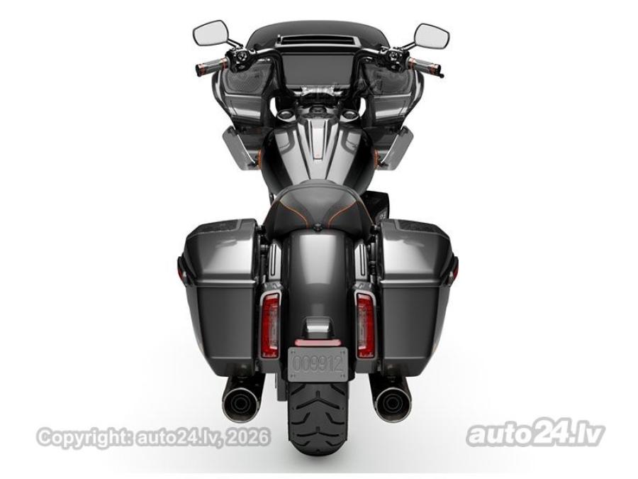 Melns Harley-Davidson Road Glide 2026 Tartu, ar dzinēja tilpumu 1.98 L un nobraukumu 1 tūkst. km par 55800 €, foto 8 vietnē AUTOMOTO.COM.LV