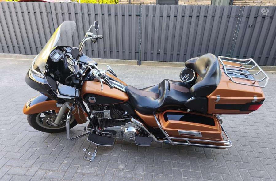 Oranžs Harley-Davidson Road Glide 2008 Viļņa, ar dzinēja tilpumu 1.57 L un nobraukumu 108 tūkst. km par 7100 €, foto 9 vietnē AUTOMOTO.COM.LV