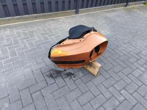 Oranžs Harley-Davidson Road Glide 2008 Viļņa, ar dzinēja tilpumu 1.57 L un nobraukumu 108 tūkst. km par 7100 €, foto 15 vietnē AUTOMOTO.COM.LV