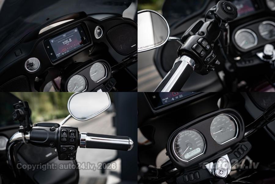 Sarkans Harley-Davidson Road Glide 2019 Tallina, ar dzinēja tilpumu 1.87 L un nobraukumu 25 tūkst. km par 21990 €, foto 17 vietnē AUTOMOTO.COM.LV