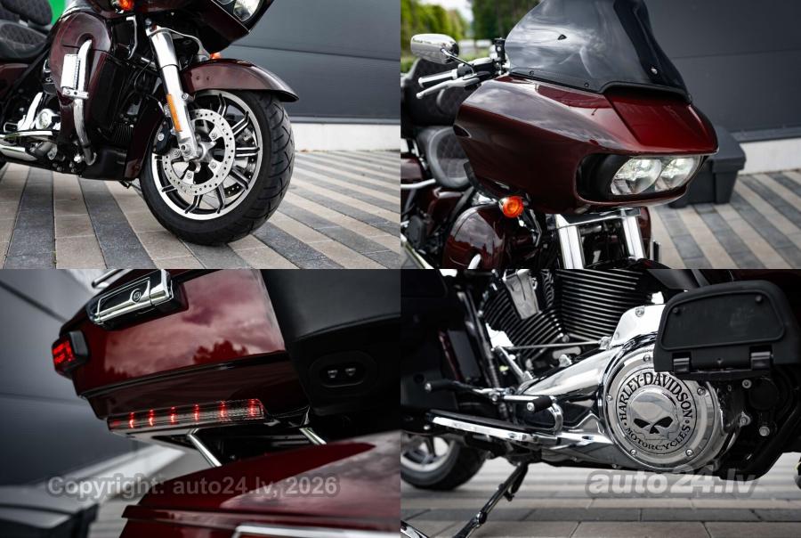 Sarkans Harley-Davidson Road Glide 2019 Tallina, ar dzinēja tilpumu 1.87 L un nobraukumu 25 tūkst. km par 21990 €, foto 31 vietnē AUTOMOTO.COM.LV